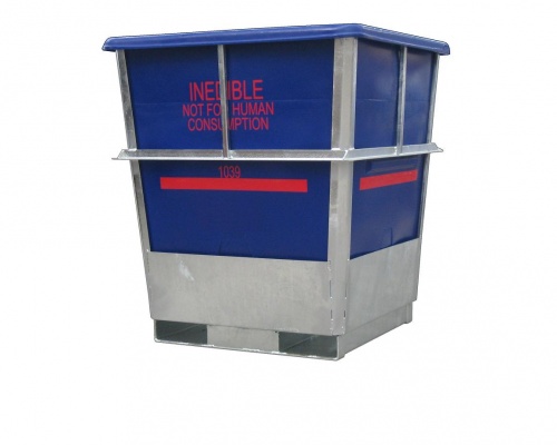 Plastic Rotational Moulding industrial bins-box pallets-FEL Frontload ...